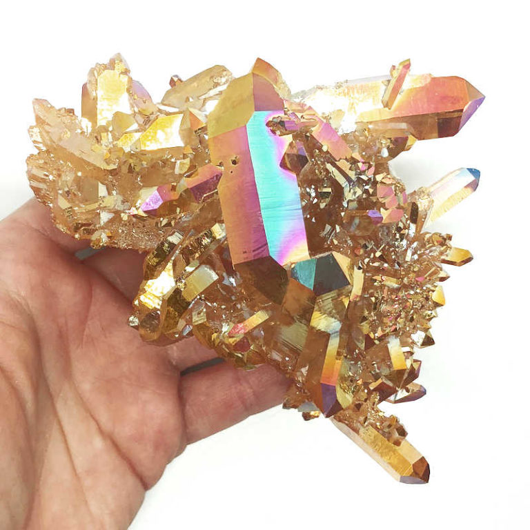 Sunset Aura Quartz - Gifts from the Earth | Geologic