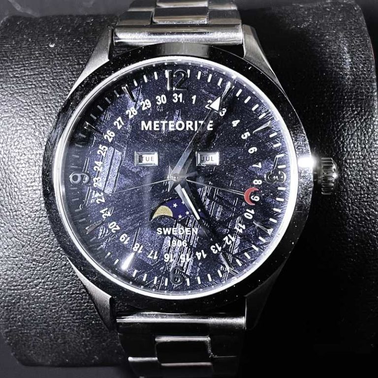 Meteorite (Muonionalusta) Watch - Gifts from the Earth | Geologic